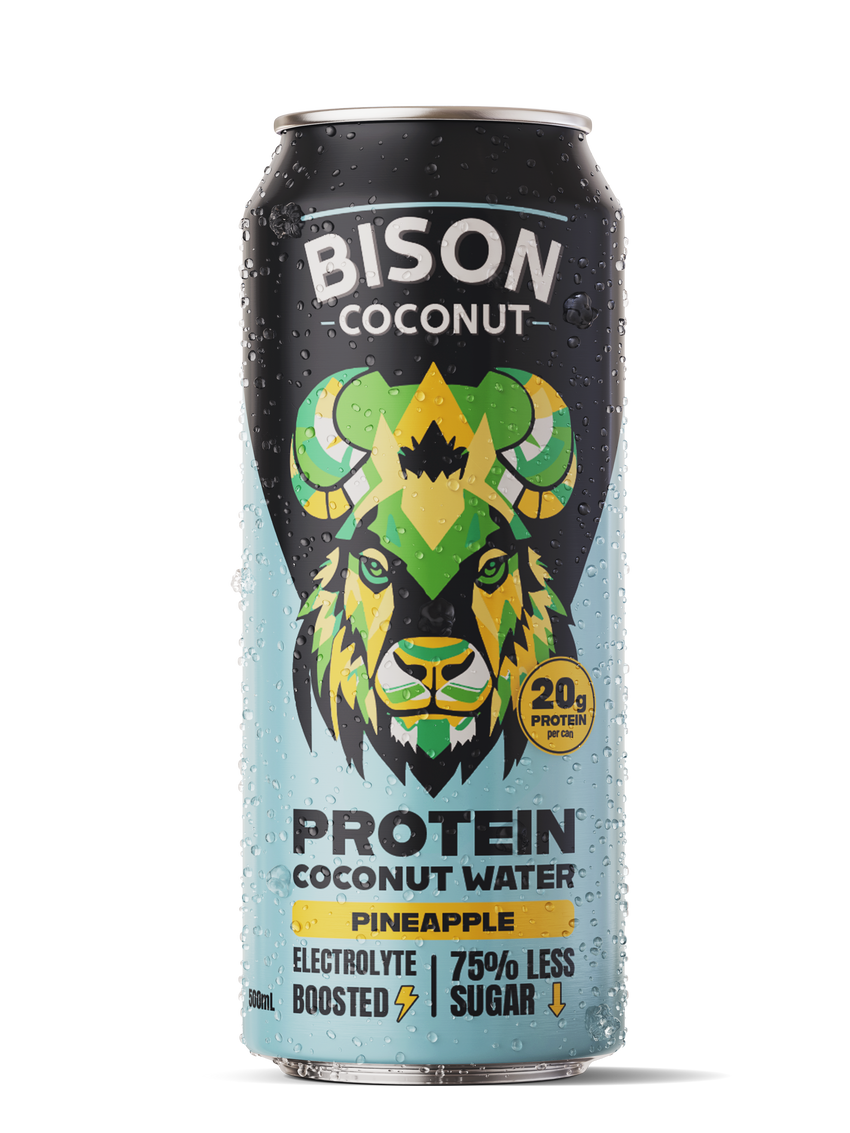 PROTEIN COCONUT WATER - PINEAPPLE – Bison