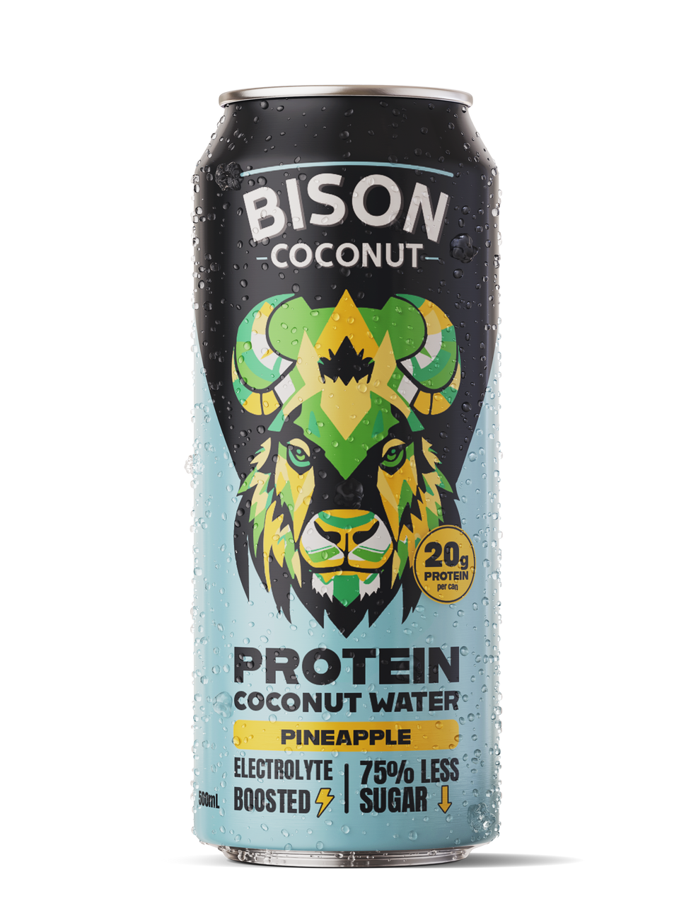 PROTEIN COCONUT WATER - PINEAPPLE – Bison